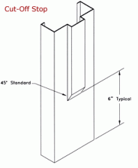 Cut-Off Stops - Karpen Steel