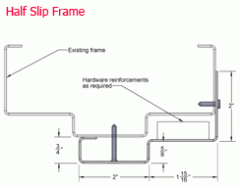 Split Jamb Frames & Half Slip Frames - Karpen Steel